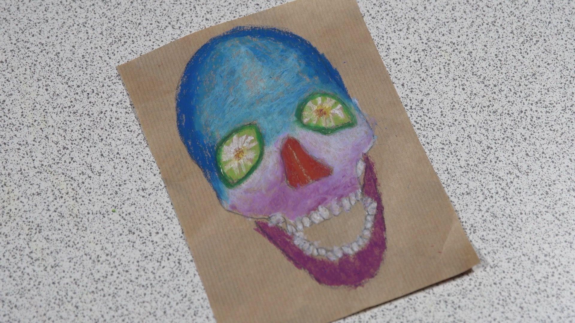 Damien Hirst Skull Wallpaper