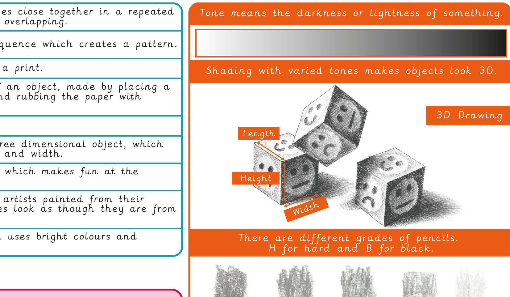 Knowledge organiser: Original Art and design scheme -Y2: Formal elements of art - Kapow Primary