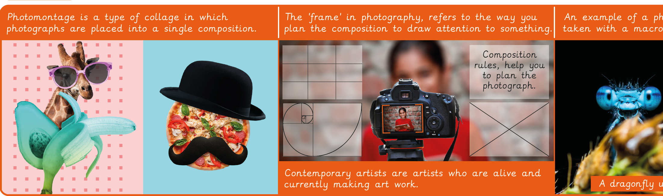 Knowledge organiser: Original Art and design scheme - Y6: Photography - Kapow Primary
