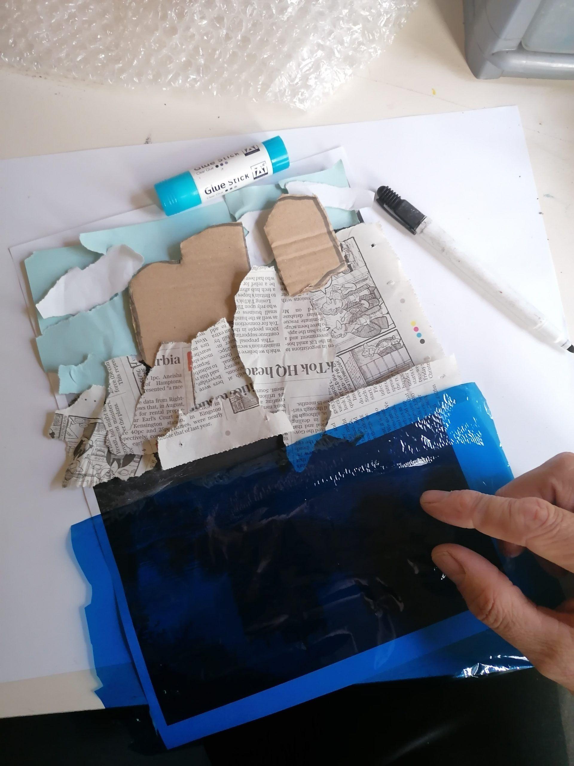 Art: KS1: Collage using different media - Castles - Kapow Primary