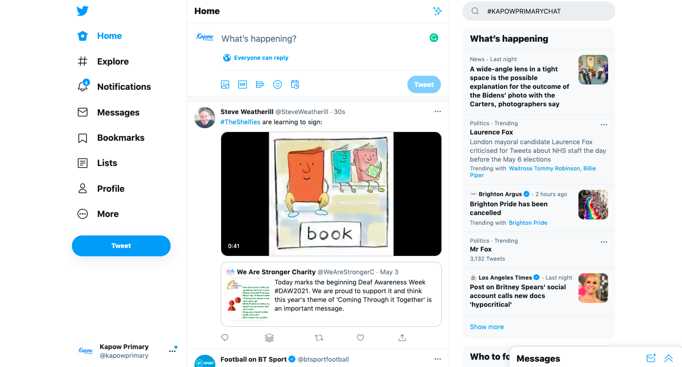 What's a Twitter chat and how do I take part? - Kapow Primary