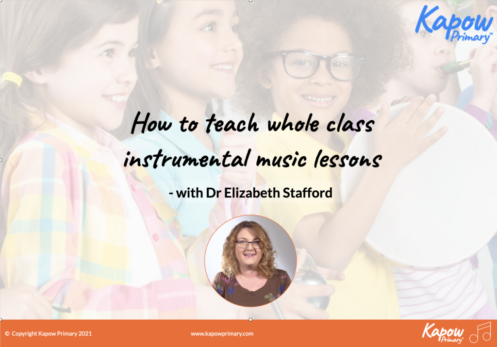 Teaching a Whole-Class Instrumental Lesson Plan | Slides