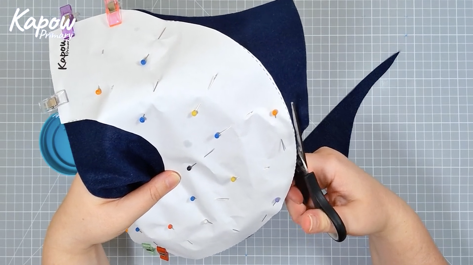 D&T Textiles - Shaping fabric - Kapow Primary